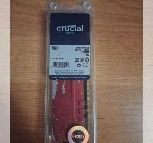 Оперативная память ddr4 crucial ballistix 3200cl16