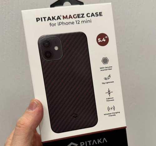 Чехол pitaka на iPhone 12 mini