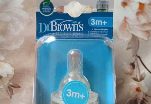 Соски для бутылочек dr brown 2