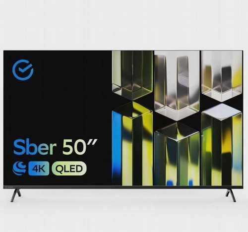 Телевизор Sber SDX-50UQ5230T, 50* (127 см), qled