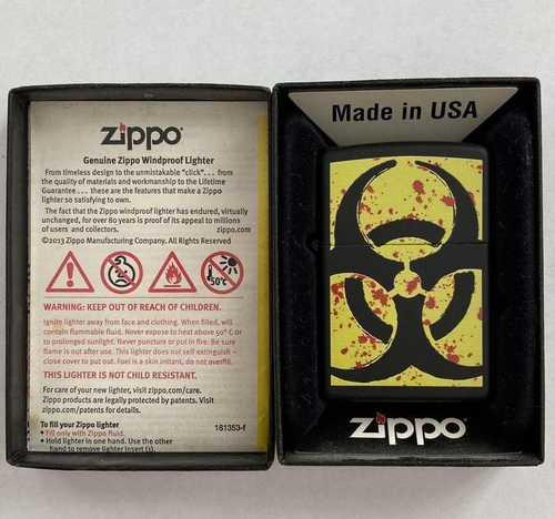 Зажигалка Zippo Hazardous 24330