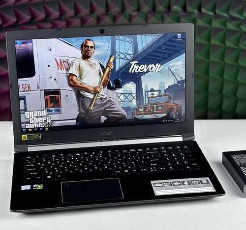 Игровой ноутбук Acer i5/GTX1050/SSD HDD