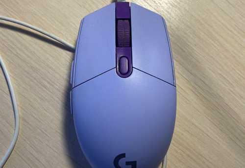 Logitech g102 фиолетовая