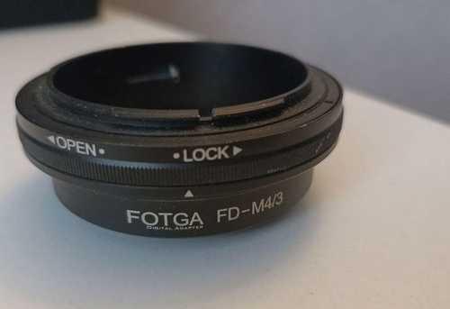 Переходник Fotga Canon FD - Micro 4/3