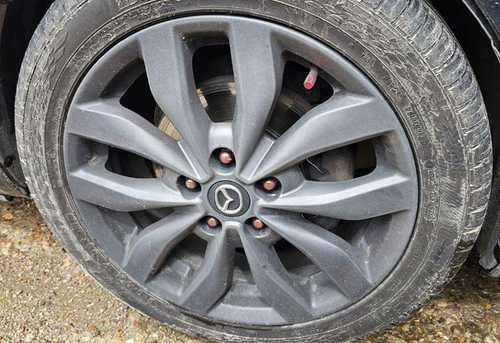 Литые диски Kia R17 5x114 + Cordiant 225x45/17 94V