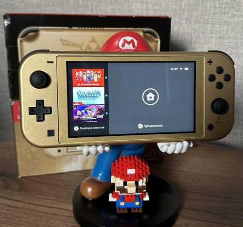 Nintendo switch lite hyrule edition (новая)