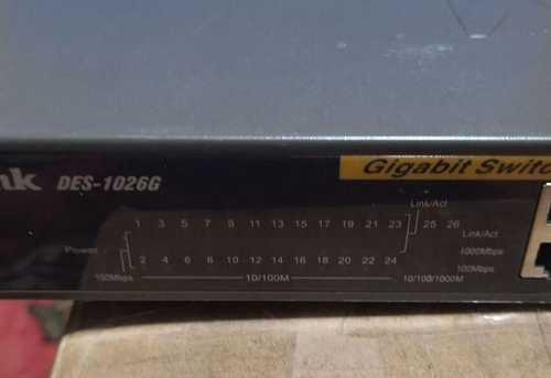 Коммутатор D-link DES-1026g Gigabit Switch