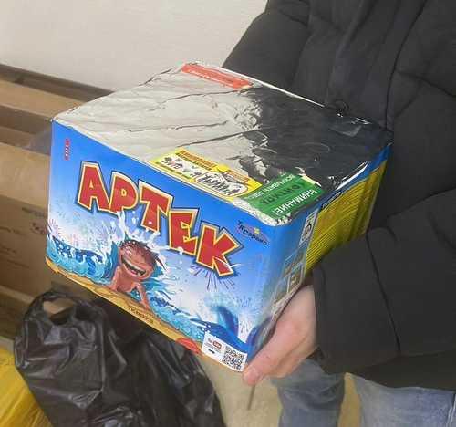 Салют веерный Артек 78 выстрелов 1''