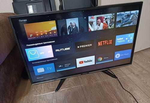 Телевизор Supra 32 дюйма 81 см Smart TV Wi-Fi HD