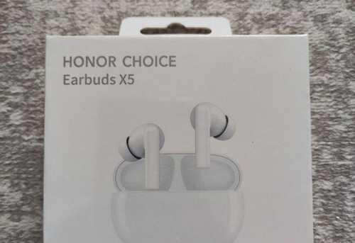Беспроводные наушники honor earbuds x5