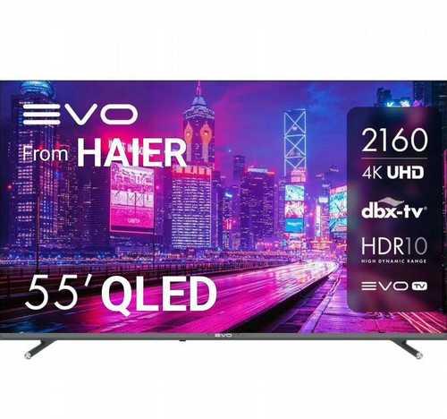 Новые 55"Qled EVO-Haier Google TV 4K UHD SMART