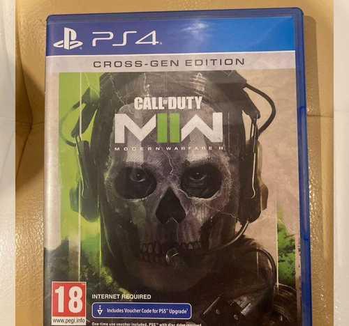 Call of duty modern warfare 2 ps4 диск