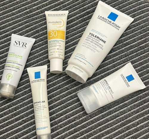 Крем la roche posay,svr,bioderma spf, toleriane