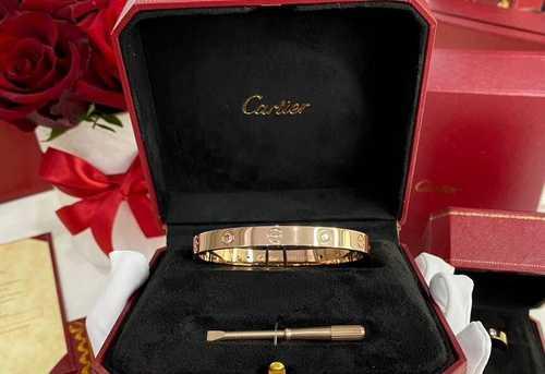 Золотой браслет Cartier Love