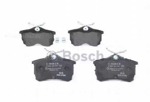 Bosch 0 986 424 661 Колодки тормозные дисковые зад