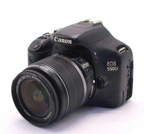 Canon EOS 550D kit (пробег 29360 кадров)