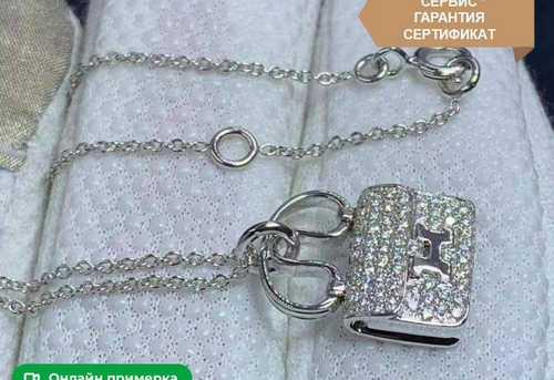 Hermes подвеска Kelly Hermes Bag 0.29ct