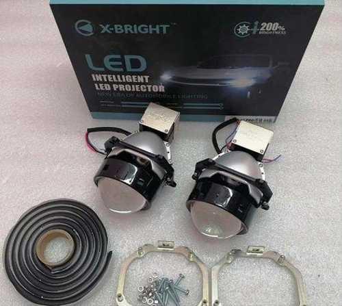 Линзы фары Bi-LED Aozoom 07 PRO Opel Astra H 2004