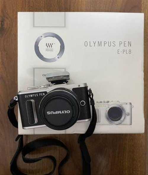 Фотоаппарат Olympus PEN E-PL8 Black 14-42 II R