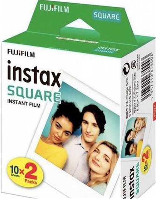 Картриджи Fujifilm instax square 20