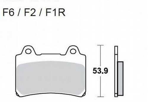 Braking тормозные колодки 692SM1(FDB662P,MCB584)