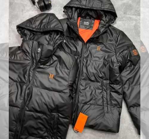 Легкая куртка Hermes Gore-Tex Black-Orange