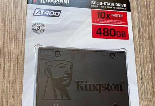 SSD диск 480 гб Kingston A400 2.5" новый, оригинал