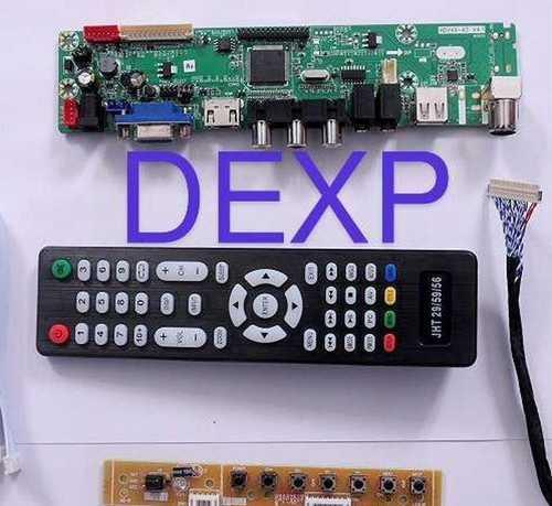 Запчасти для телевизоров Dexp