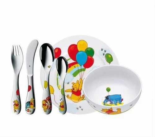 Новый Набор детской посуды WMF Winnie 6 предметов
