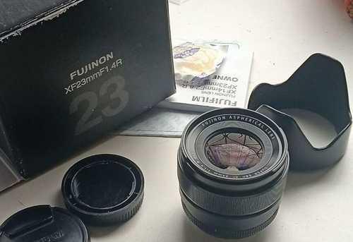Объектив Fujinon XF 23mm f/1.4 R