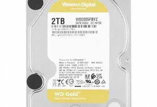 2 тб Жесткий диск WD Gold WD2005fbyz