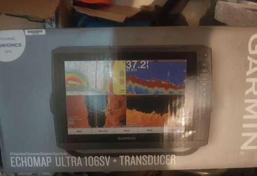 Эхолот garmin ehomap ultra 106sv датчик gt56