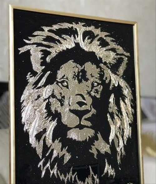 Интерьерная картина «Золотой Лев»