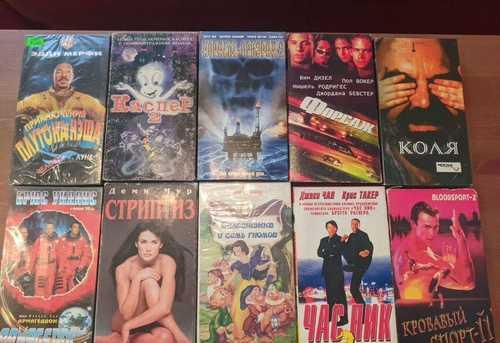 Видеокассеты VHS коробкой 2