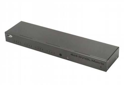 Матричный коммутатор 4x4 сигнала DVI-D Dual Link
