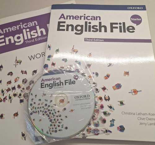 Комлпект пособия American English File starter 1