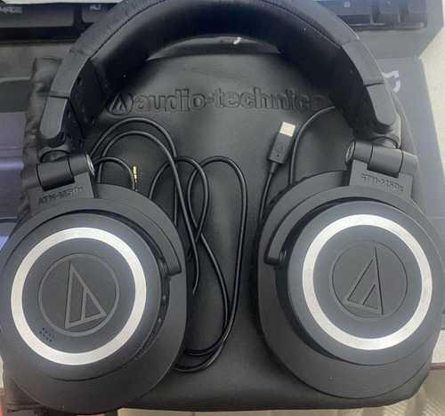 Наушники audio technica ath m50xbt2