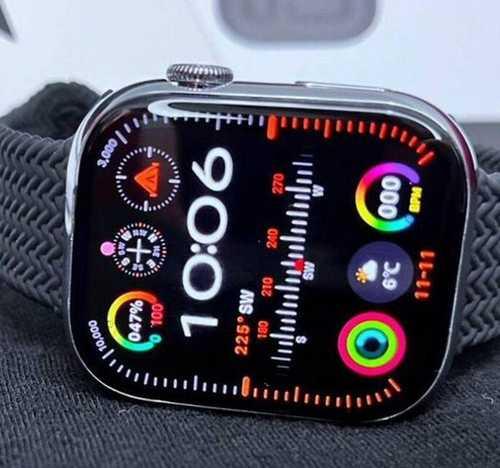 Apple Watch 9 45mm / Гарантия / 2 ремешка (Арт.68673)