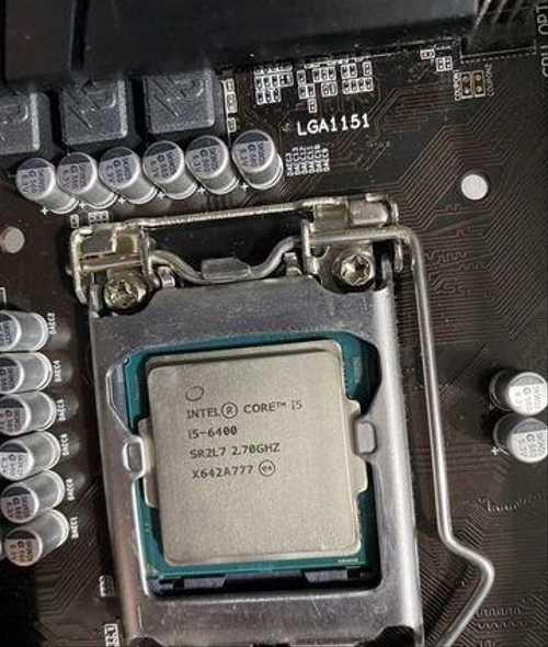 Процессор intel core i5 6400, связка