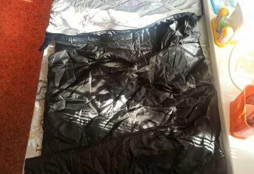 Летний черный спальный мешок Ecos
