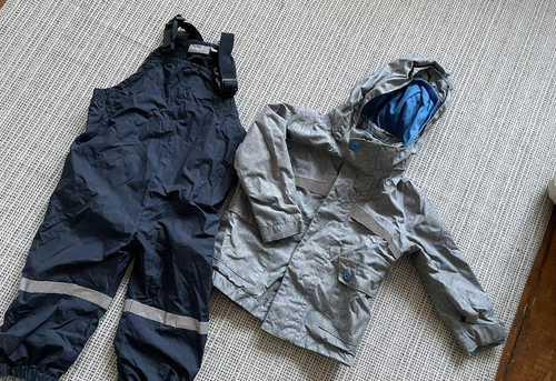 Куртка, непромокаемые штаны, варежки