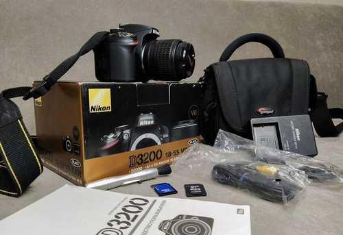 Nikon D3200 kit 18-55mm, ver II. Полупрофессионал