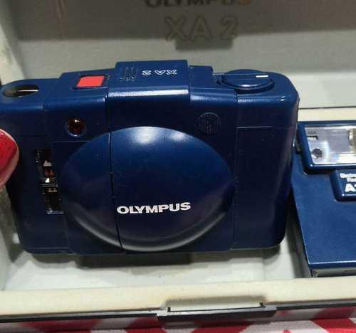 Пленочный фотоаппарат Olympus XA2  A11 flash