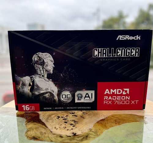 Видеокарта ASRock Radeon RX 7600 XT 16 гб