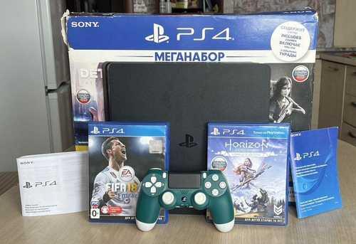 Sony Playstation 4 Slim 1tb с играми