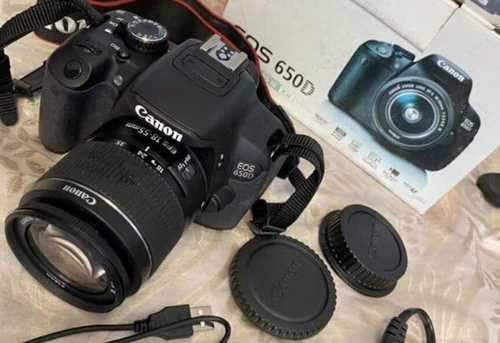 Canon EOS 650 D EF-S 18-55 III Kit