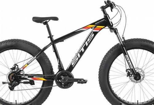 Велосипед sitis safari 26" (2023) Black-Grey-Red S