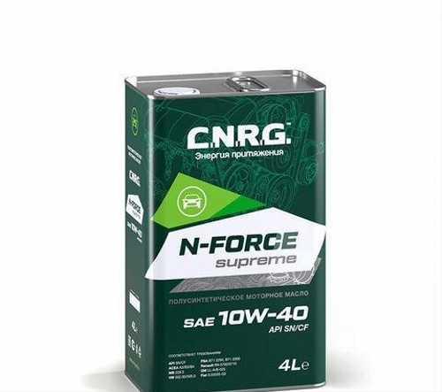 Масло моторное C.N.R.G. N-force supreme 10W-40 4Л