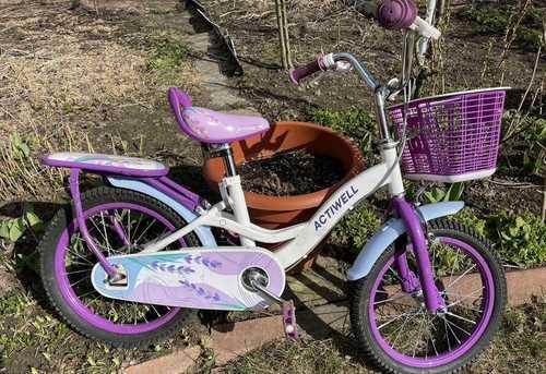 Велосипед для девочки 6 лет