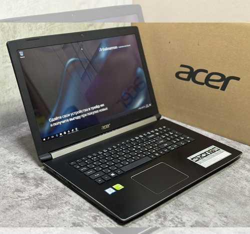 Acer 17.3"i3-6006U 8/256 512 GeForce 940MX